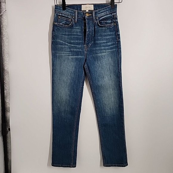 THE GREAT. | Jeans | New The Great Size 24 Straight A Button Fly Blue ...